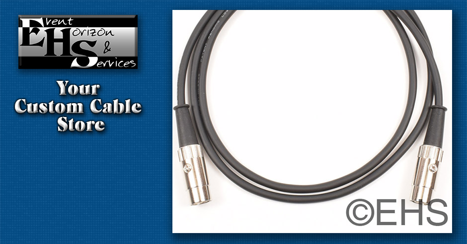 Mogami 2552 4 pin DIN Cable: Select-A-Length- Event Horizon & Services