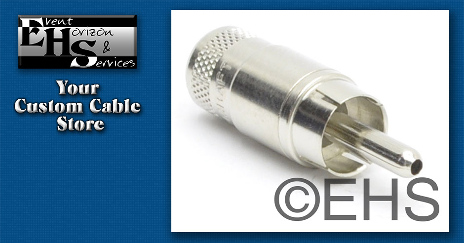 Switchcraft 3502 RCA Nickel/Nickel .203"- Event Horizon