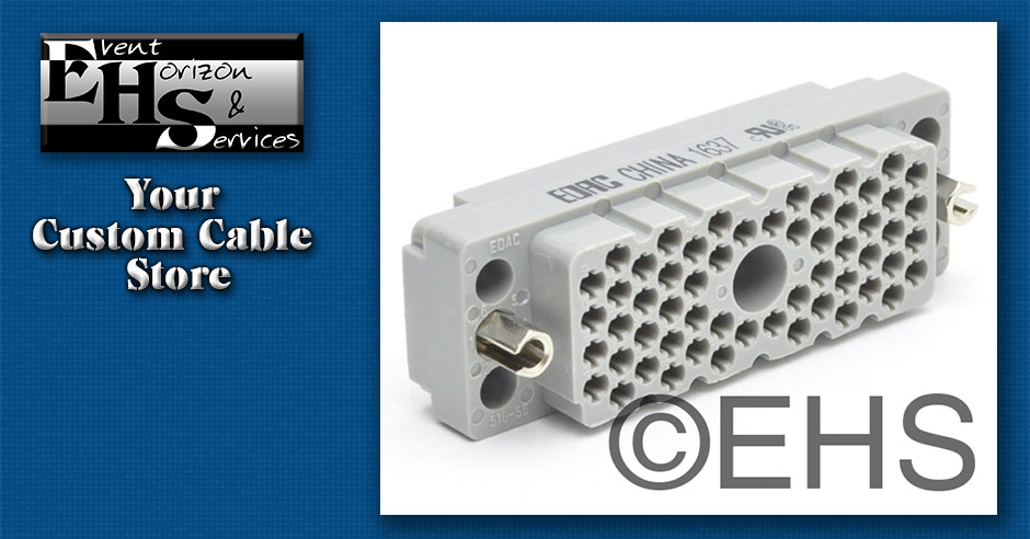 EDAC 516-056-000-402 - 56 Pin Female with Nut- Event Horizon