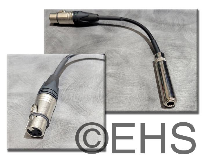 Tour Bus PA Headset to TS 1/4" Wireless Adapter- Event Horizon