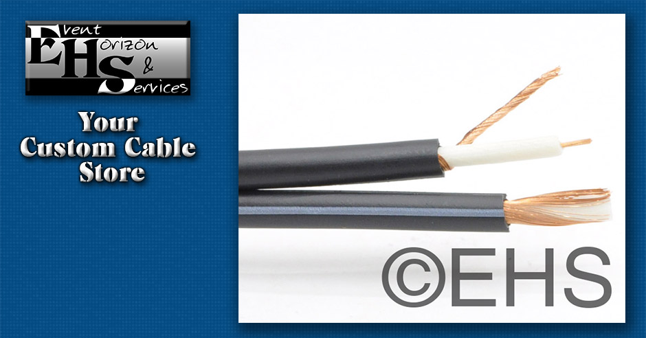 Mogami W2965 Dual 75-Ohm Coax - 1 Cond-Shielded 24 awg- Event Horizon
