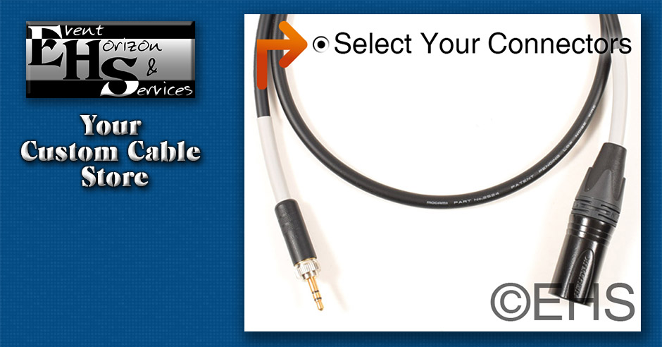 Mogami 2524 Custom Sennheiser CL100 Compatible Cable- Event Horizon