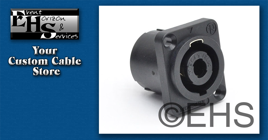 Neutrik NL4MP Speakon 4 Pole Panel- Event Horizon & Services