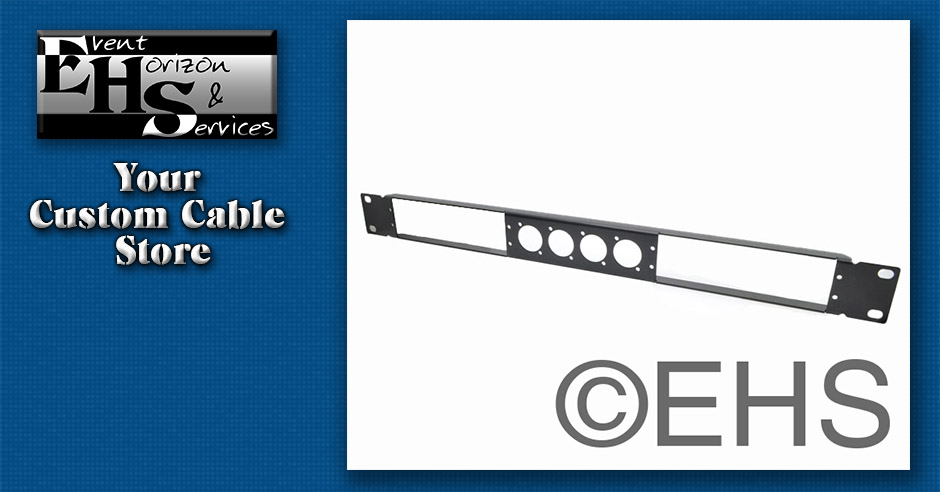 Neutrik NRP1RU-2A 1u Rack Panel- Event Horizon & Services