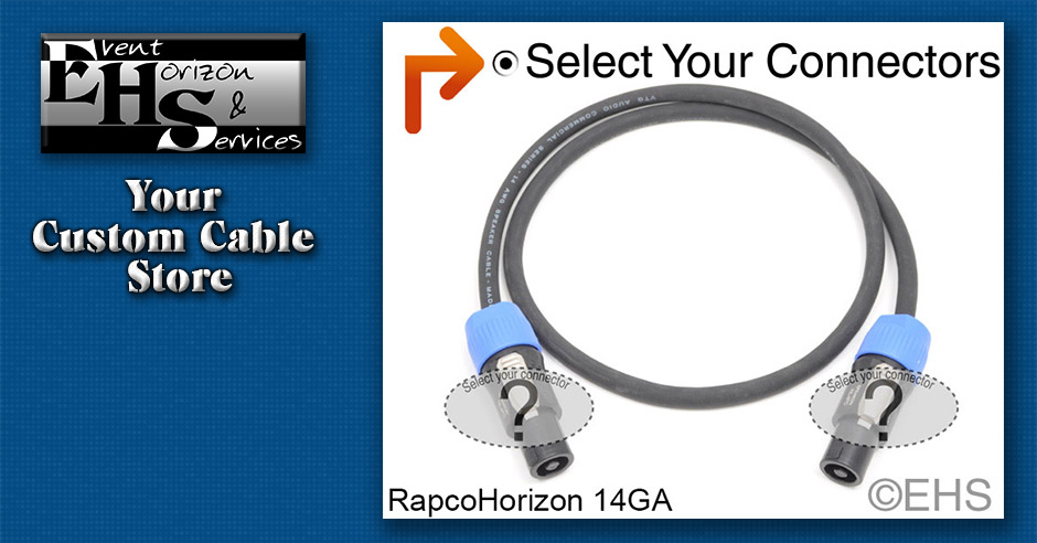 RapcoHorizon 14g Commercial Series Speaker Cable 40Ft- Event Horizon