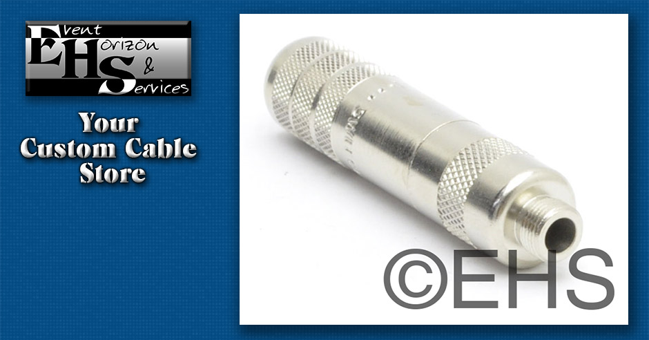 Switchcraft 35LJNS 3.5mm Female Cable TRS Nickel/Nickel .175"-