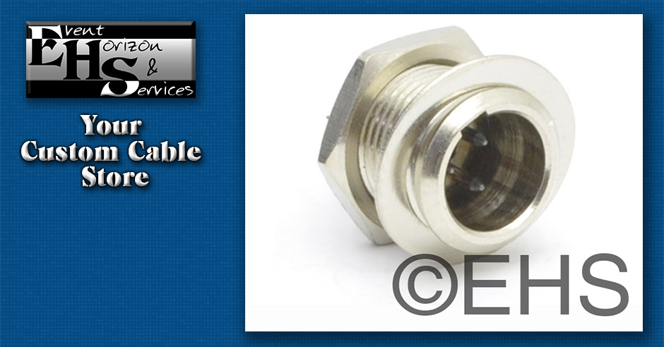 Switchcraft TB3M Panel Mount TA 3 Pin Male- Event Horizon & Services